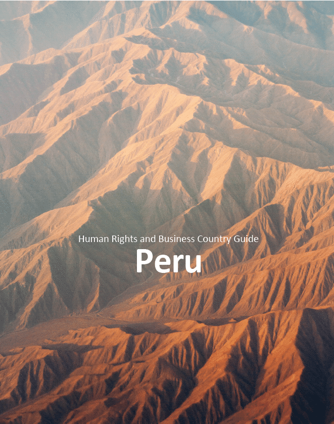 Peru | National Action Plans on Business and Human Rights